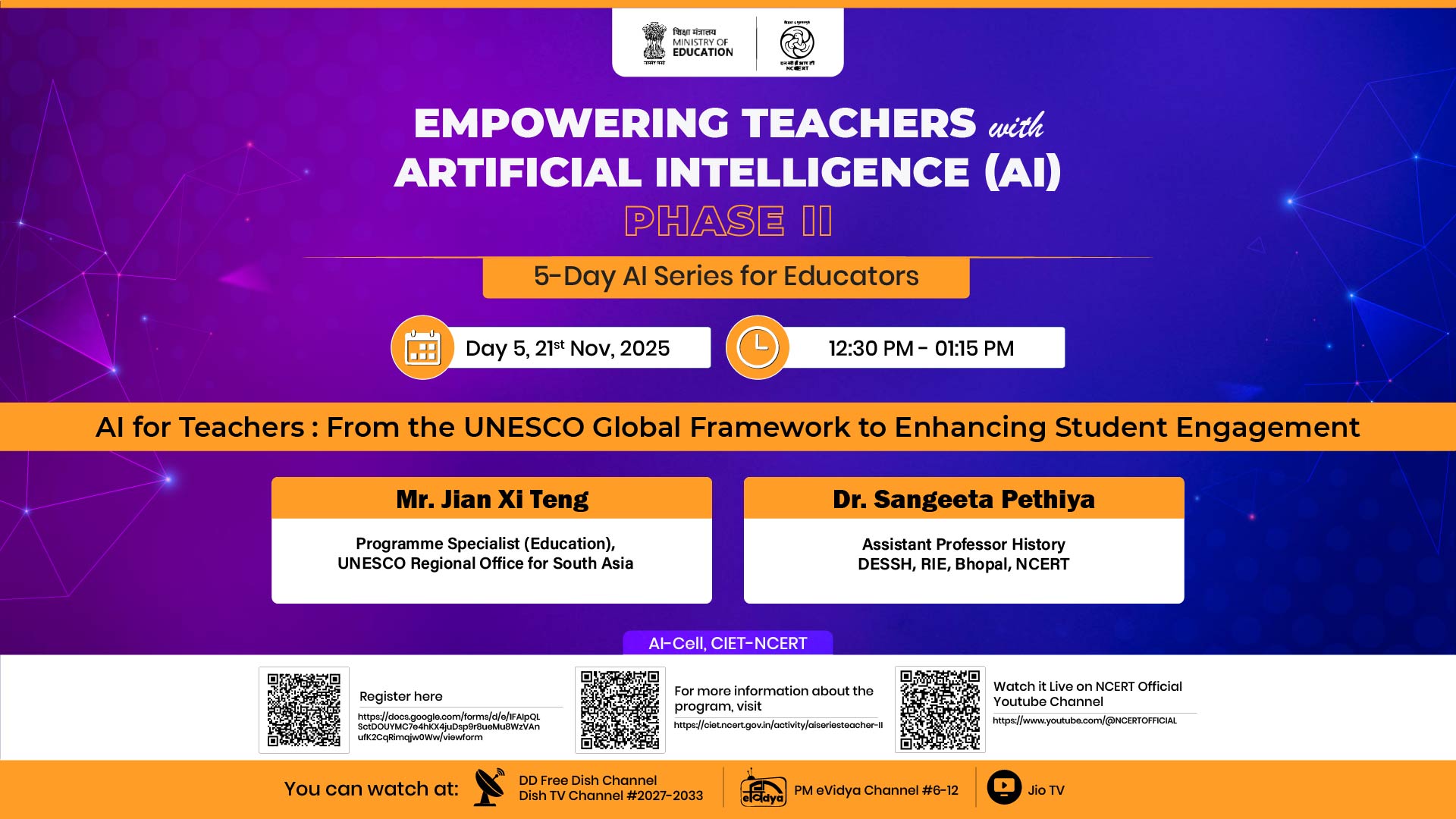 Empowering Teachers with AI - Phase II | Central Institute of ...