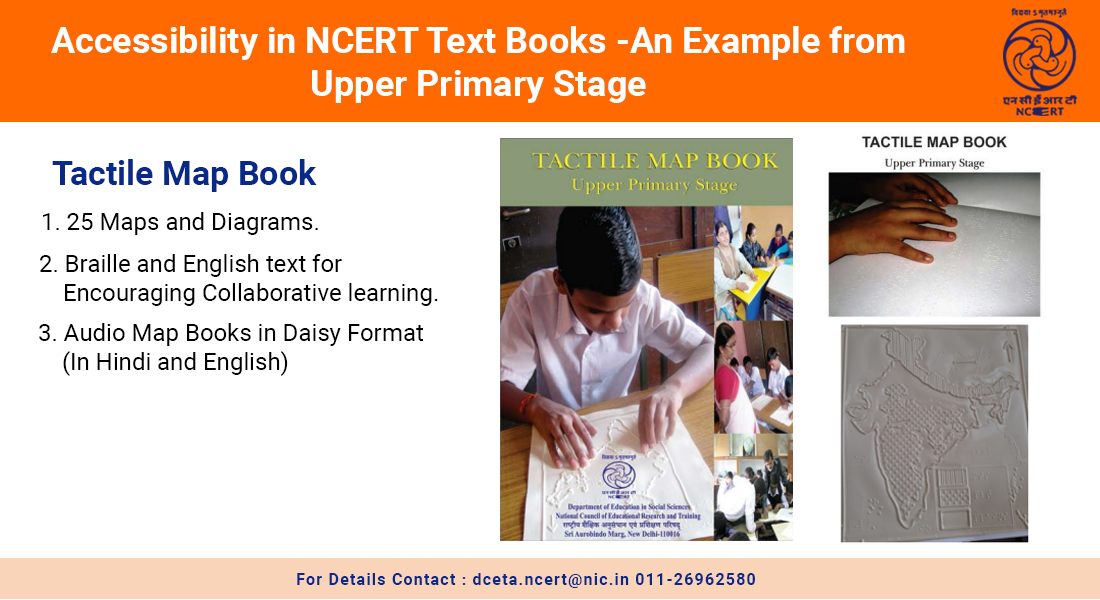 Tactile Map Book | Central Institute of Educational Technology | A ...