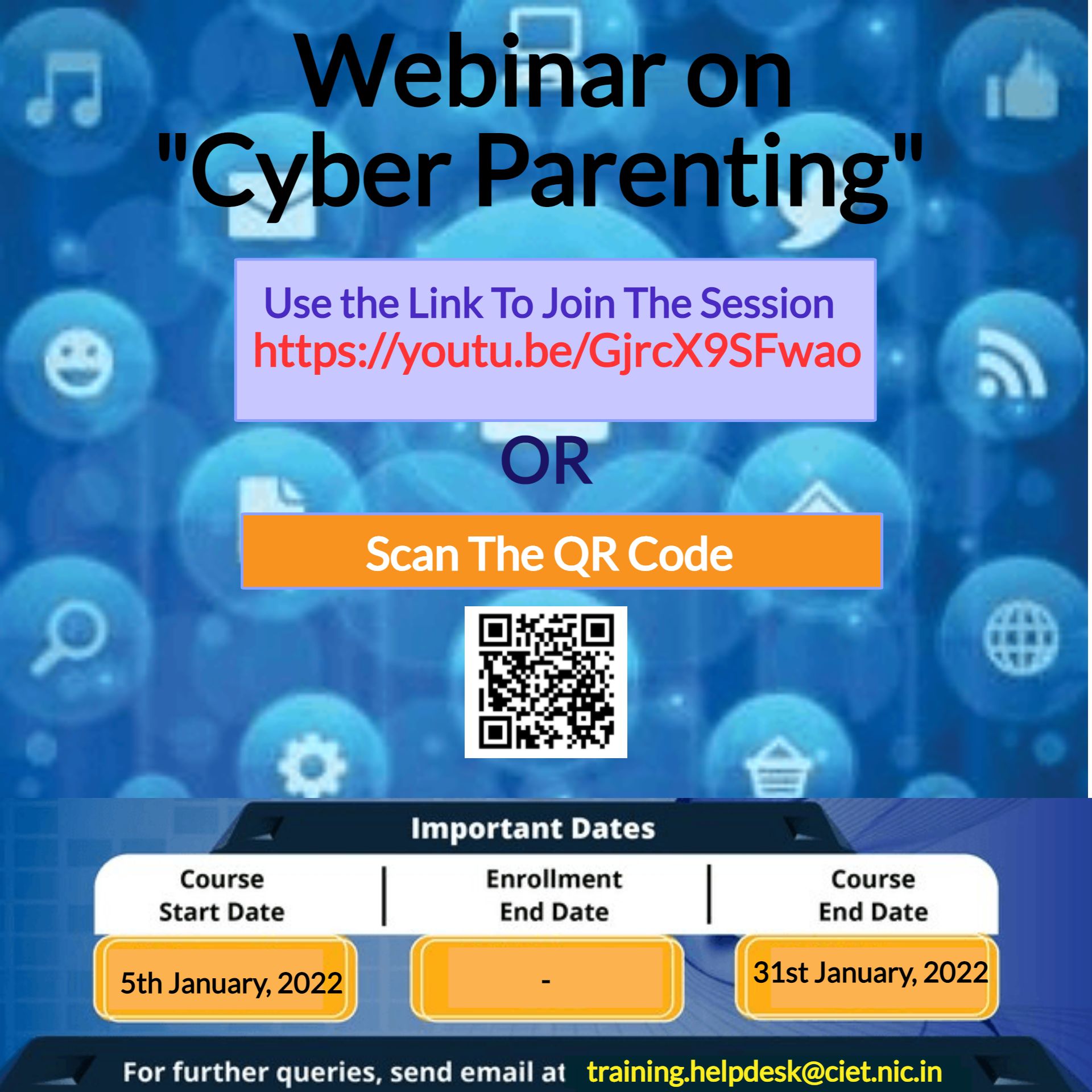 Webinar on ‘Cyber Parenting’ | Central Institute of Educational ...